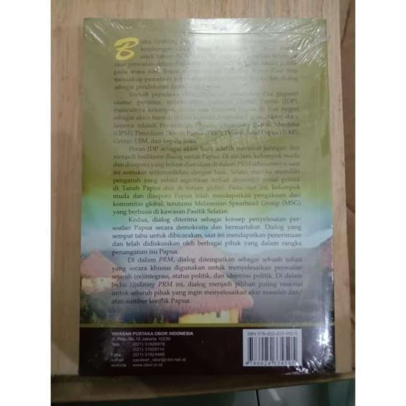 Jual Buku Updating Papua Road Map Proses Perdamaian Politik Kaum Muda