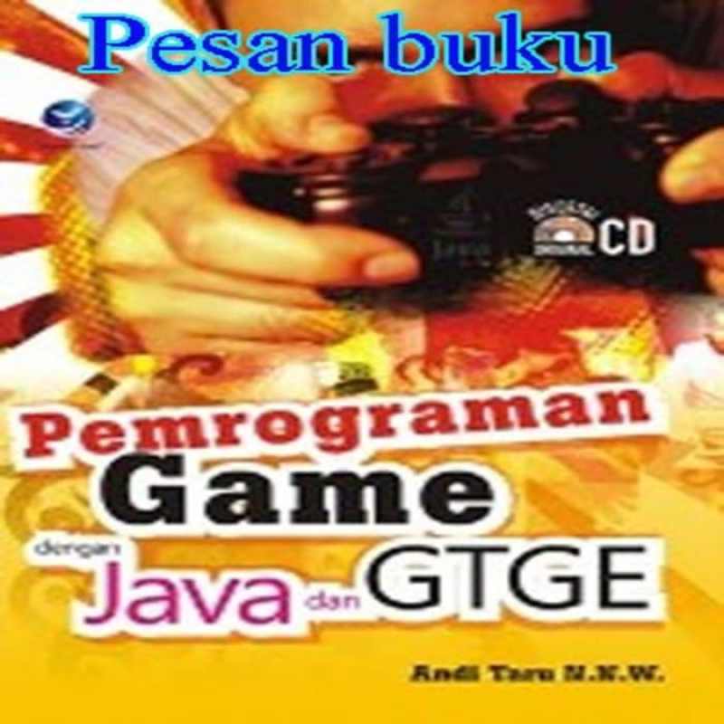 Promo Premium Buku Pemrograman Game Dengan Java Dan GTGE CD Murah