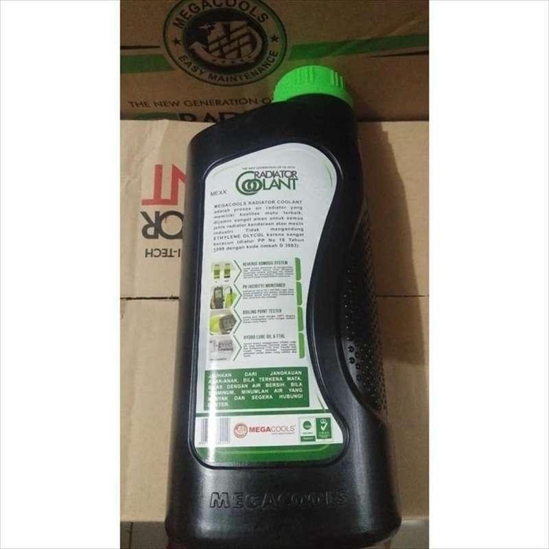 Jual Air Radiator Coolant Warna Hijau Megacools Liter Di Seller Planet Onderdil Planet