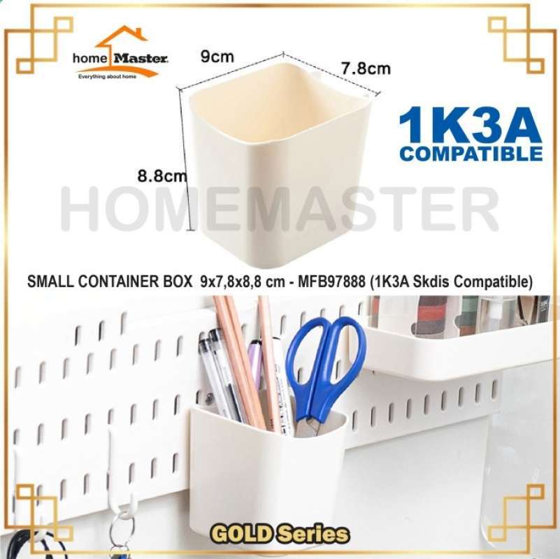 Promo Kotak Box Penyimpanan Kontainer Container Gantung Pegboard