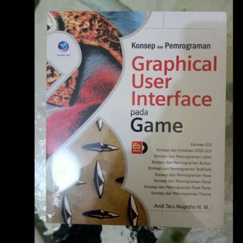 Jual BUKU KONSEP DAN PEMROGRAMAN GRAPHICAL USER INTERFACE PADA GAME