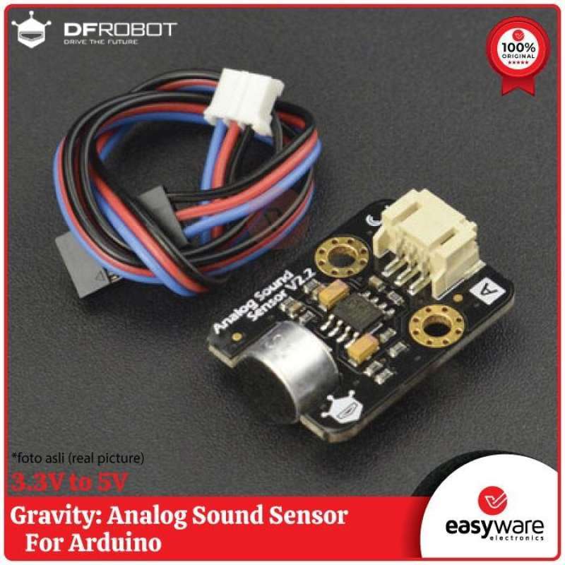 Jual DFRobot Analog Sound Sensor Module For Arduino Di Seller EasyWare