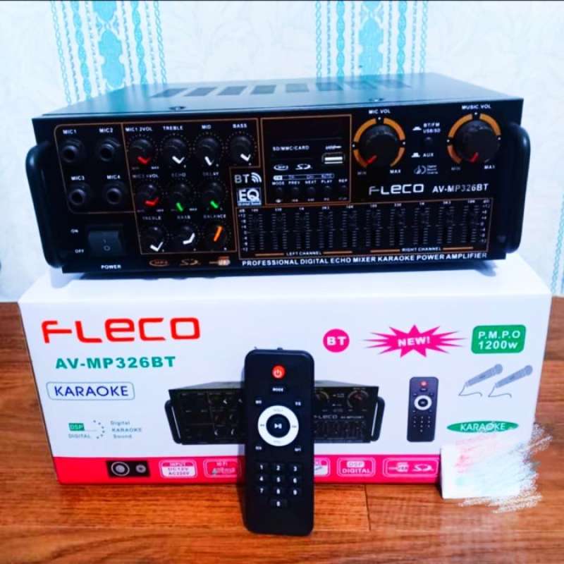 Promo Amplifier Bluetooth Fleco AV MP326BT Ampli MP 326 BT TERBAIK