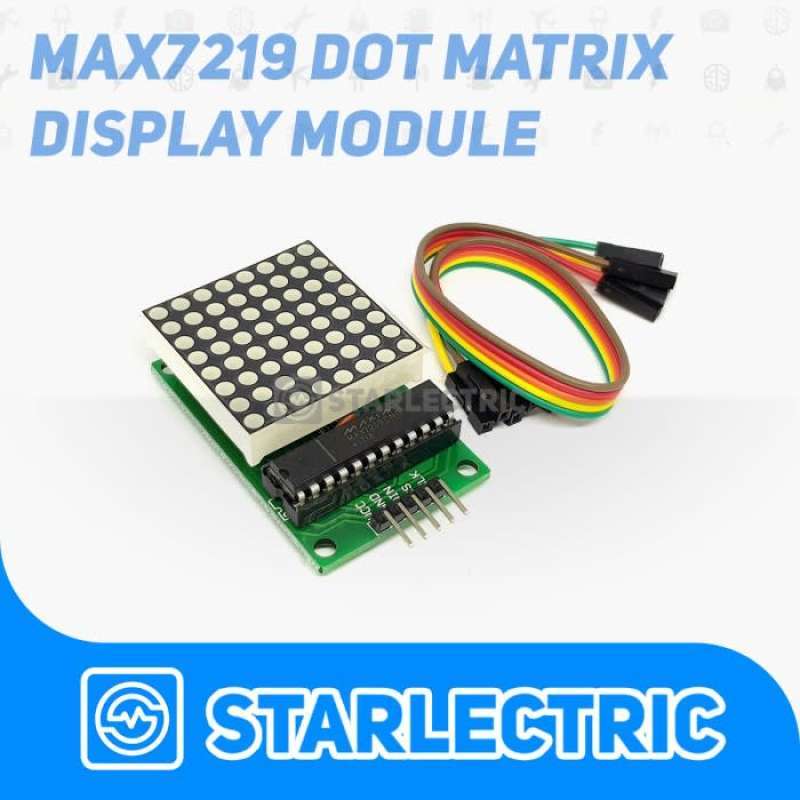 Promo Premium Modul LED Dot Matrix Display 8x8 MAX7219 MAX 7219 LED