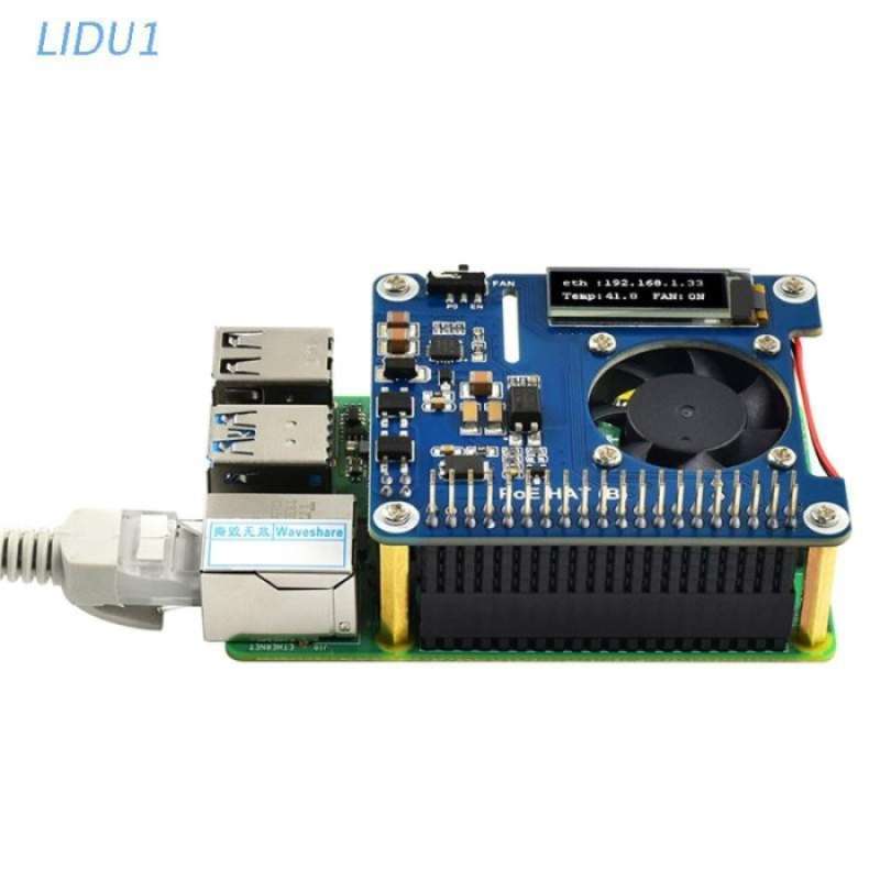 Jual Promo Modul Power Over Ethernet Raspberry Pi 4b 3b Poe Dengan