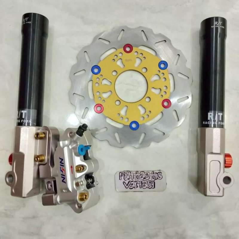 Jual Tabung Shock Depan Rt Stage Plus Kaliper Kiri Nissin Paket Shock Depan Di Seller Diagon