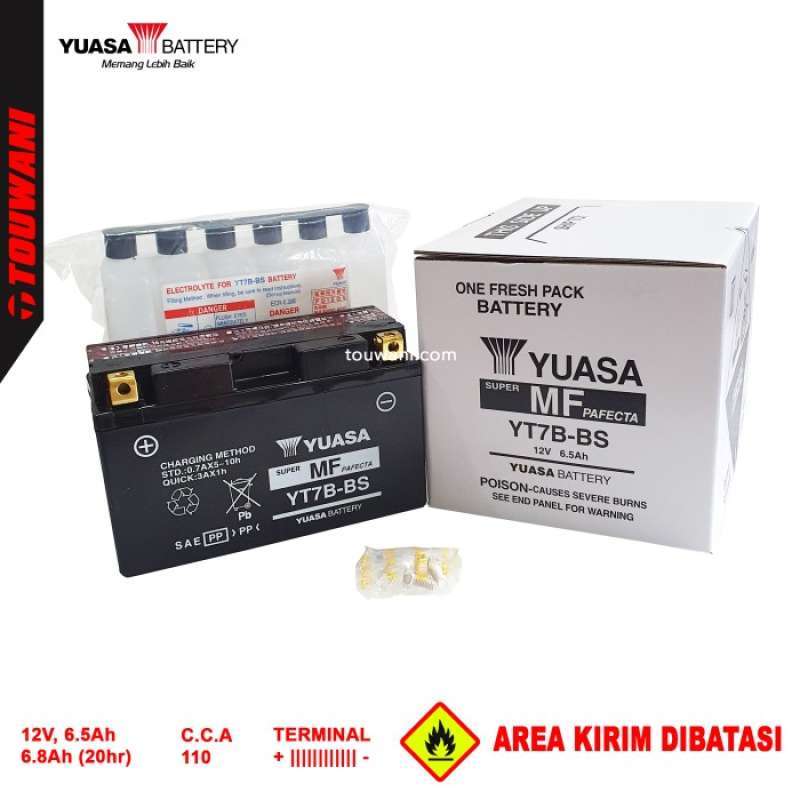 Jual Aki Baterai Motor Ducati Panigale Suzuki DRZ Yuasa YT B BS Di Seller Alfa Auto Race