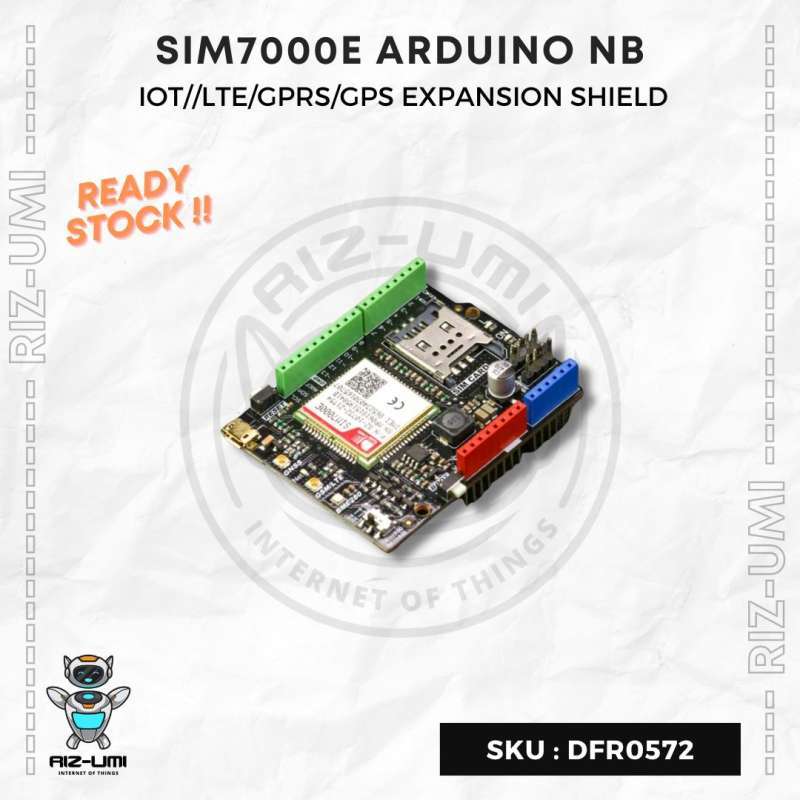 Jual Sim E Arduino Nb Iot Lte Gprs Gps Expansion Shield Di Seller