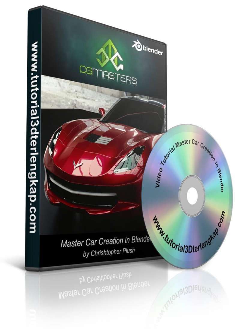 Jual Video Tutorial Master Car Creation In Blender From Cg Masters Di