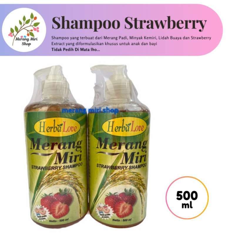 Promo Shampoo Merang Miri Baby 500Ml Diskon 35 Di Seller BOS KIWIL