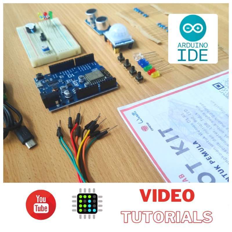 Jual Jual Iot Basic Learning Kit U Pemula Dg Wemos D1 Arduino Ide