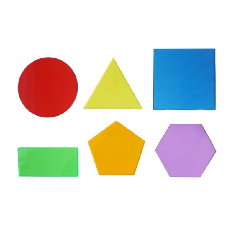 Promo TRANSPARENT ATTRIBUTE SHAPE 2D BENTUK GEOMETRI BANGUN DATAR