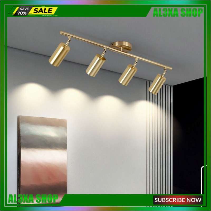 Promo Vimi Lampu Sorot Led Plafon Desain Nordic Modern Warna Emas Teras