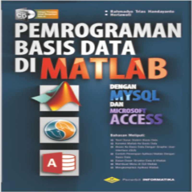 Promo Baru Buku Pemrograman Basis Data Di Matlab Dengan Mysql Dan