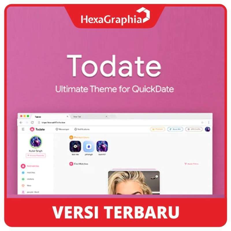 Promo Todate The Ultimate Quickdate Theme Diskon Di Seller Harui
