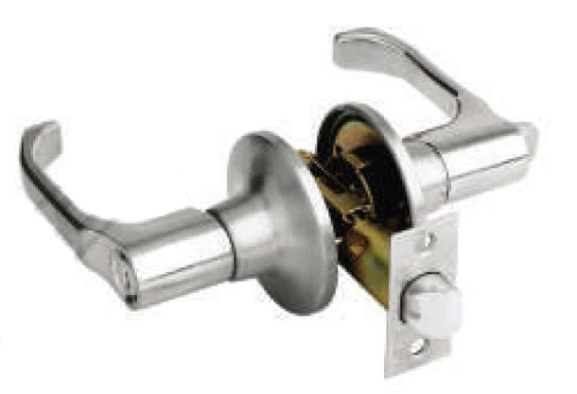 Promo LEVER SET DEKKSON LS T6200 BK SSS TUBULAR LEVER SET HANDLE WC