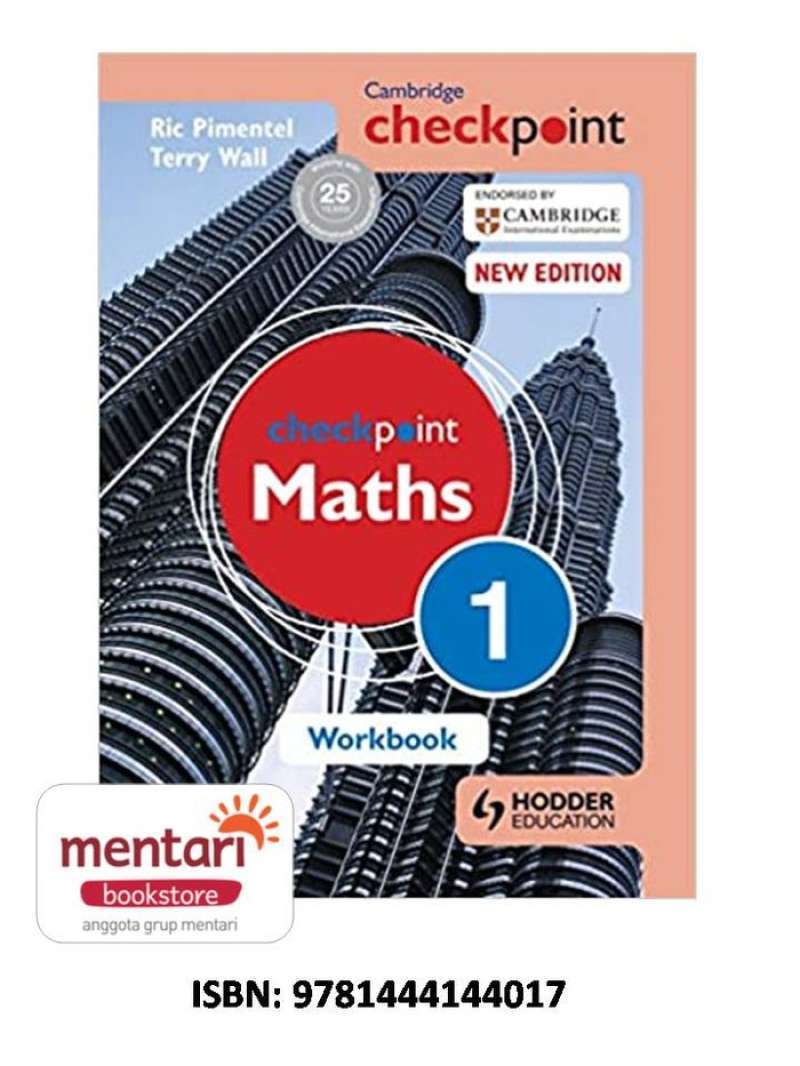 Promo Cambridge Checkpoint Matematika Secondary Maths Workbook Diskon