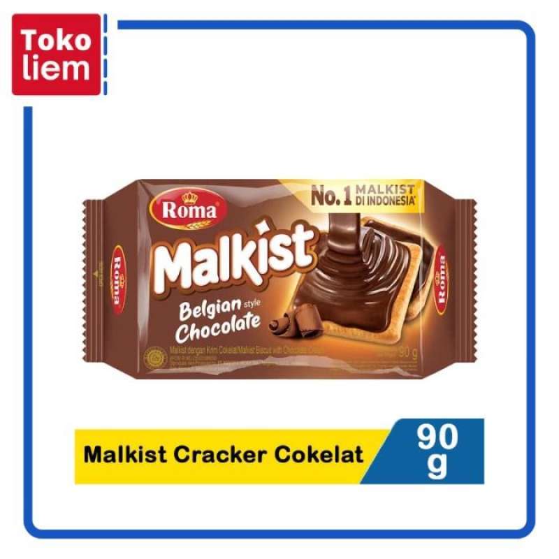 Jual Roma Crackers Malkist Belgian Style Cokelat 90g Di Seller Toko