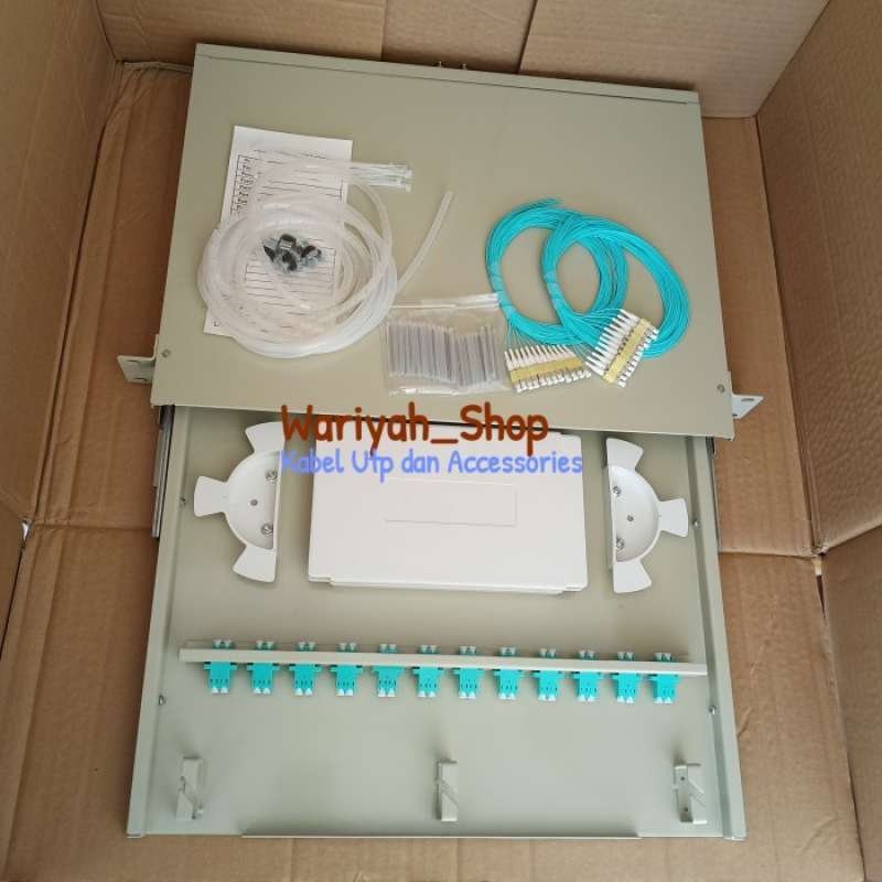 Promo Otb Rack 24 Core Sliding Model Nwc Paz Lc Lc Multimode Om3