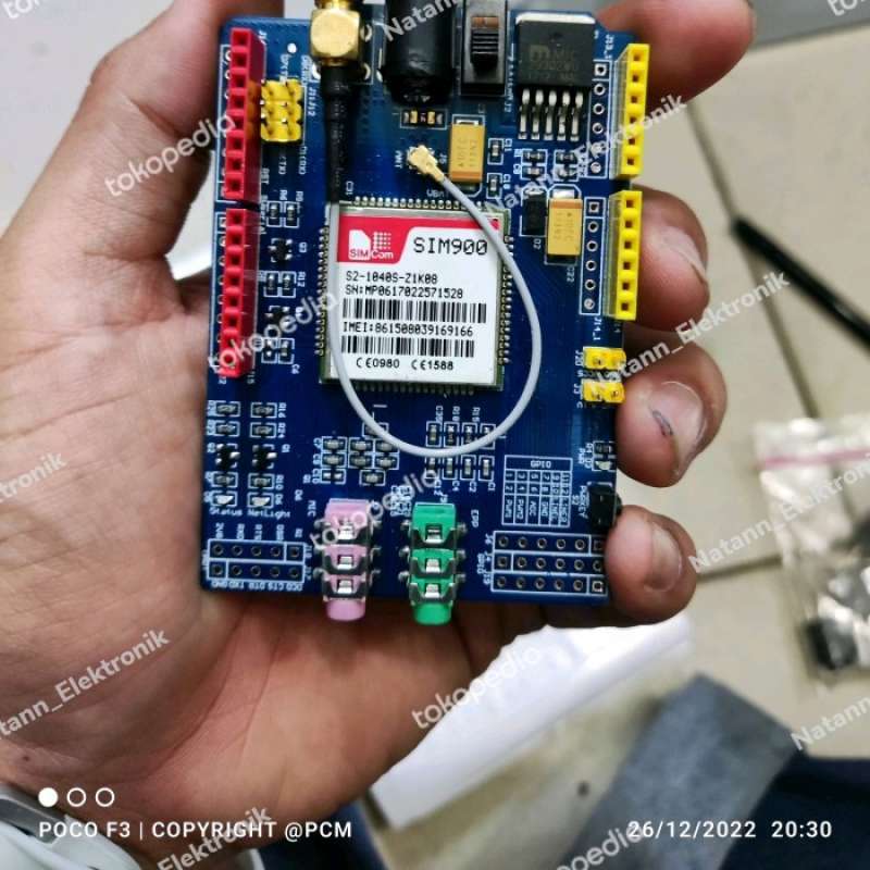 Jual Modul Gprs Gsm Shield Arduino Sim Sim Di Seller Noelle