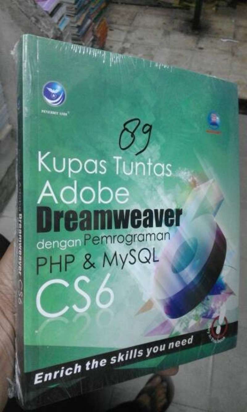 Promo Kupas Tuntas Adobe Dreamweaver Dengan Pemrograman Php Mysql Cs6