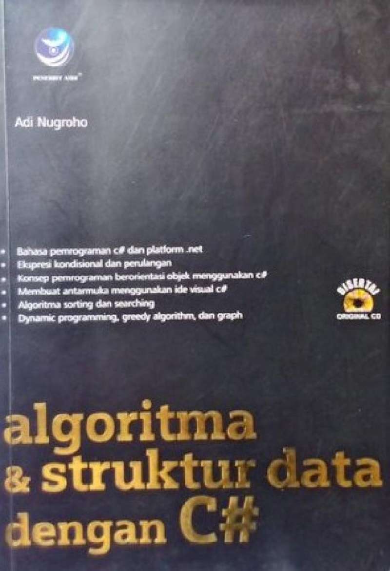 Jual Buku Algoritma Dan Struktur Data Dengan C Cd Di Seller Buku Id
