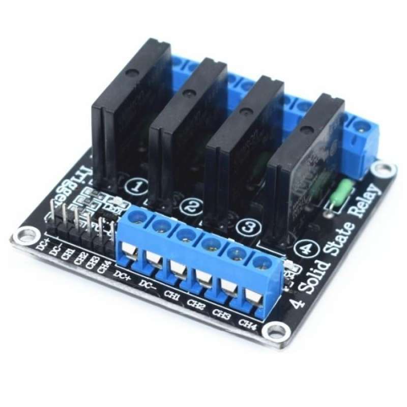 Jual Ssr 4ch Low Level Trigger 4ch Solid State Relay Di Seller It