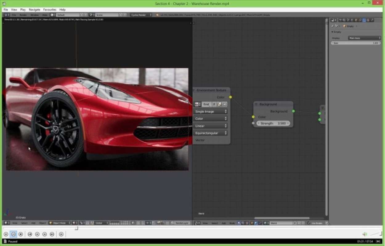 Promo Video Tutorial Master Car Creation In Blender From Cg Masters