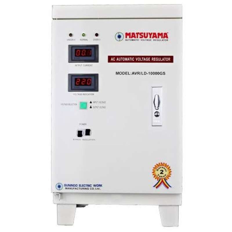 Promo Stabilizer Stavol AVR MATSUYAMA Stavolt 10000 Watt 10kva AVR LD