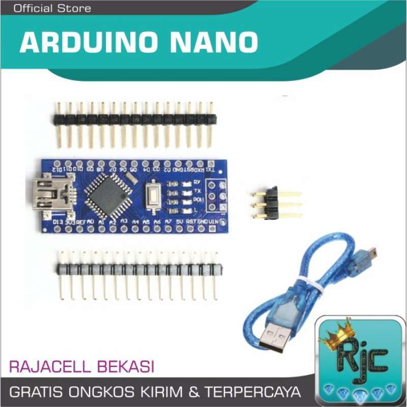 Promo ARDIANO NANO V3 COMPATIBLE BOARD FOR ARDUINO NANO R3 UNSOLDERED