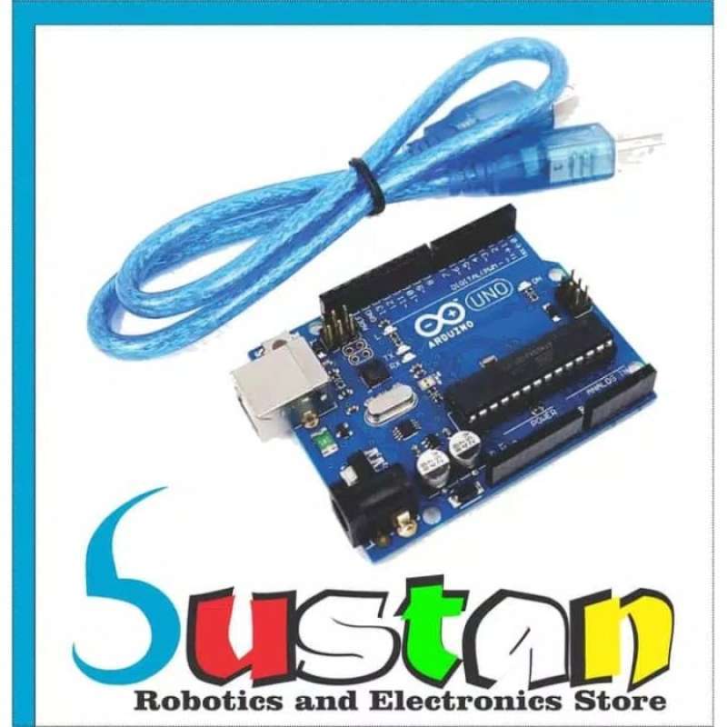Promo Arduino Uno R3 Compatible Atmega328p Dip Atmega 16u2 Include Usb
