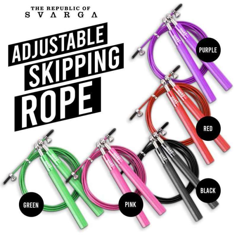 Promo Svarga Glowing Skipping Rope Lompat Tali Mma Crossfit