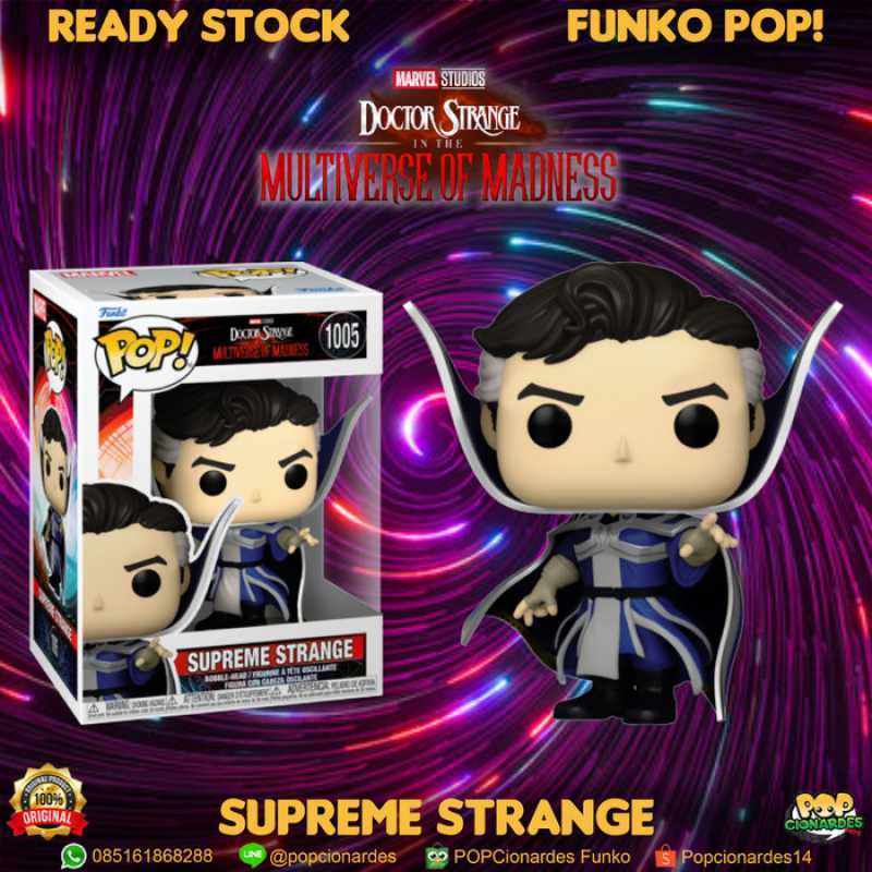 Promo Funko POP Marvel Dr Strange Multiverse Madness Supr Me Strange Diskon Di