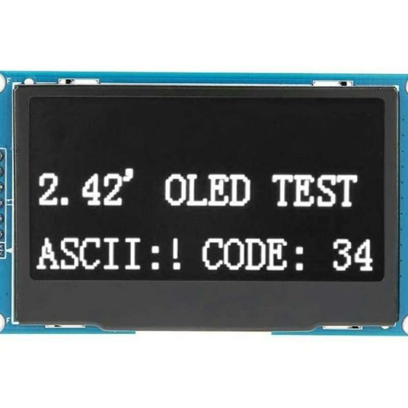 Promo New 2 42 12864 Blue Oled Display Module For Arduino Ready Diskon