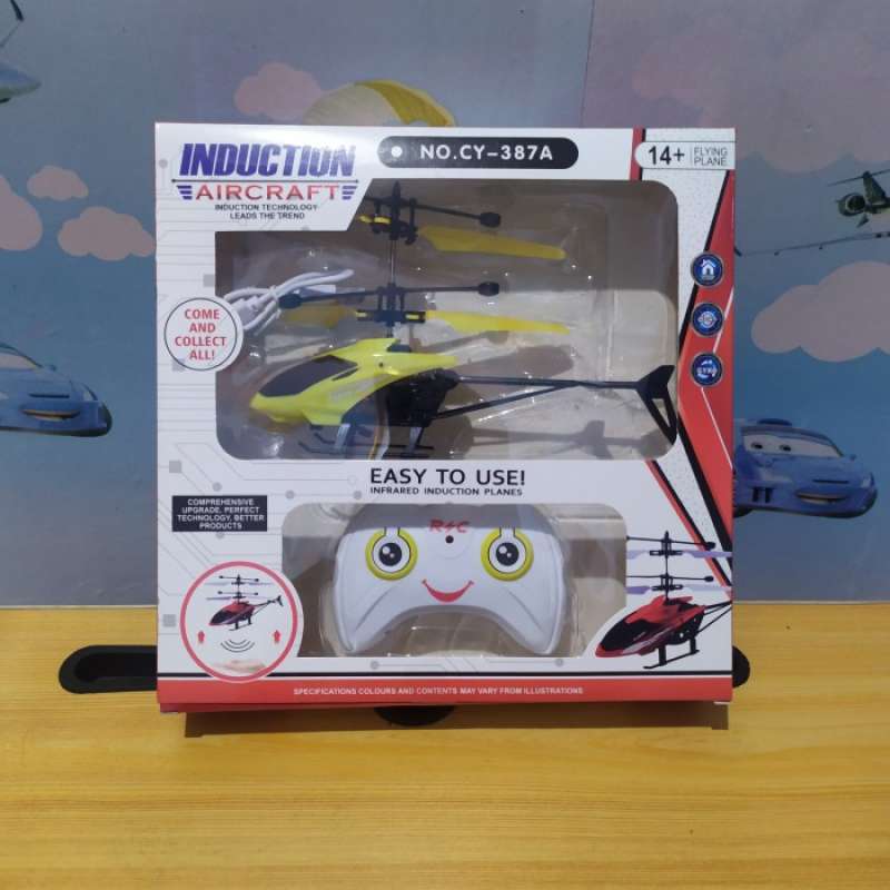 Jual Helikopter Rc Remote Control Infrared Induksi 2Ch Gyro Helicopter