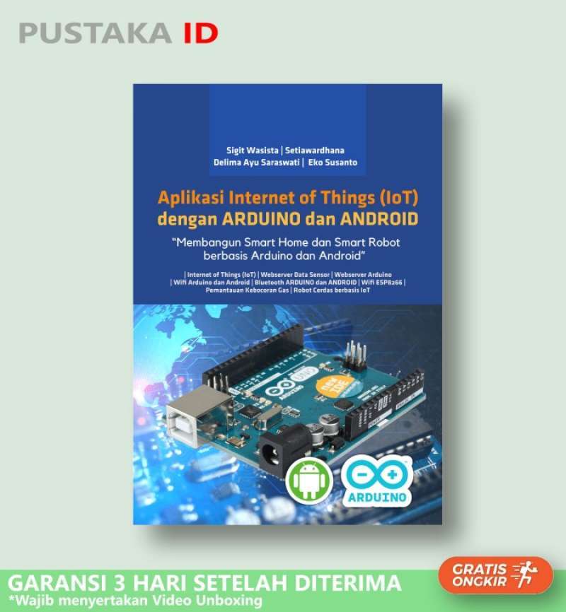 Promo Buku Aplikasi Internet Of Things Iot Dengan Arduino Dan Android