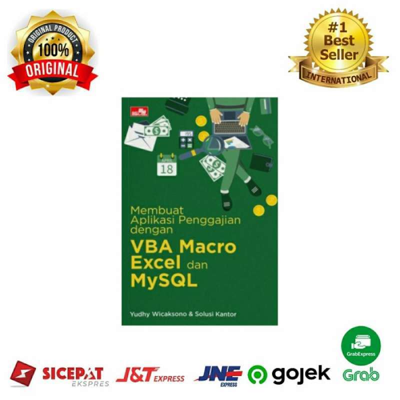 Promo Buku Membuat Aplikasi Penggajian Dengan Vba Macro Excel Dan Mysql