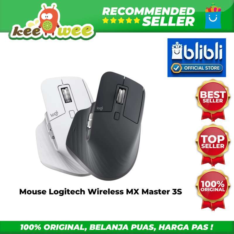 Promo Mouse Logitech Wireless MX Master 3S Diskon 1 Di Seller Keewee