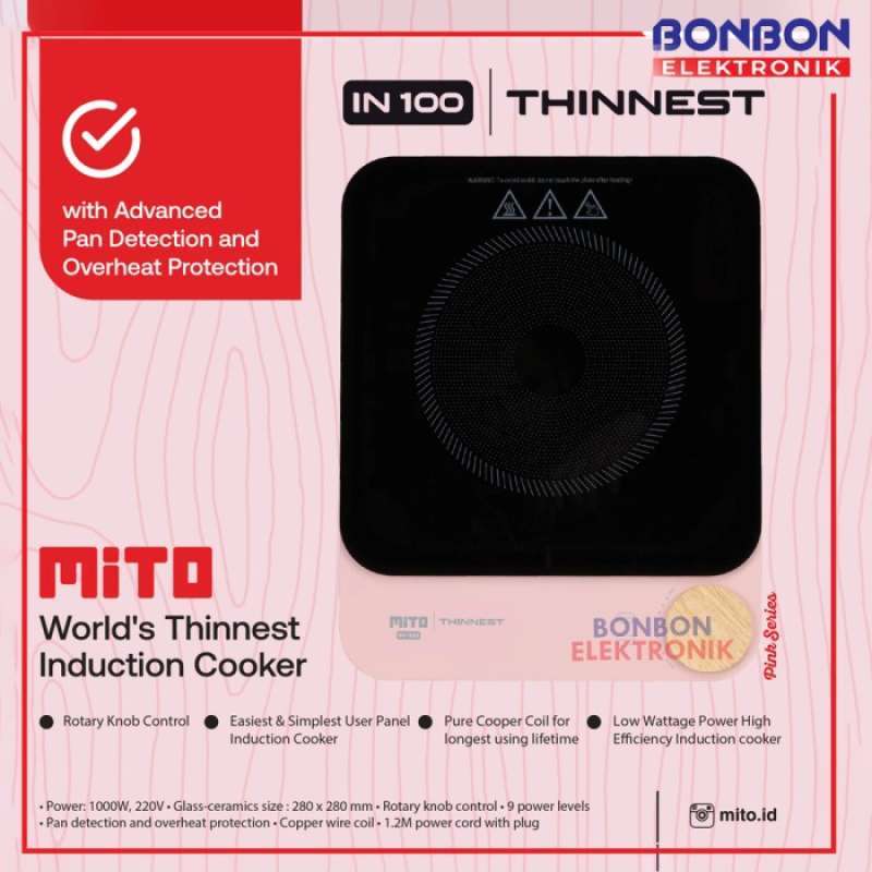 Promo Mito In Pink Series Induction Cooker In Kompor Induksi