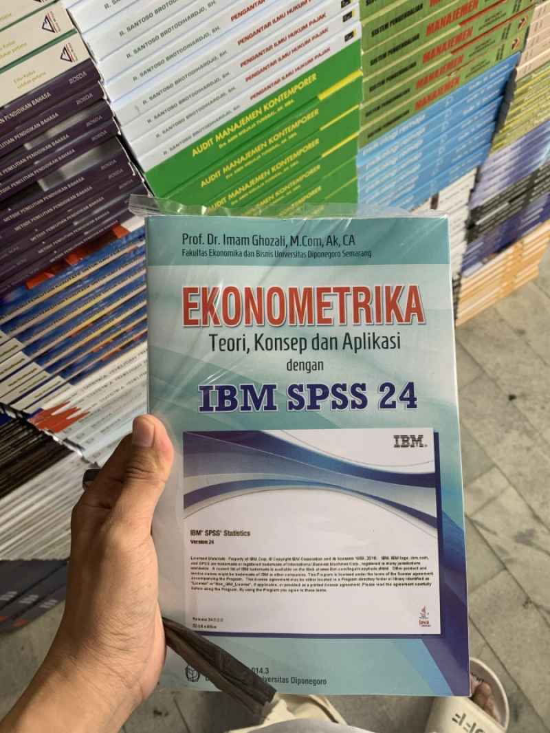Promo Ekonometrika Te Konsep Dan Aplikasi Ibm Spss 24 Imam Ghozali