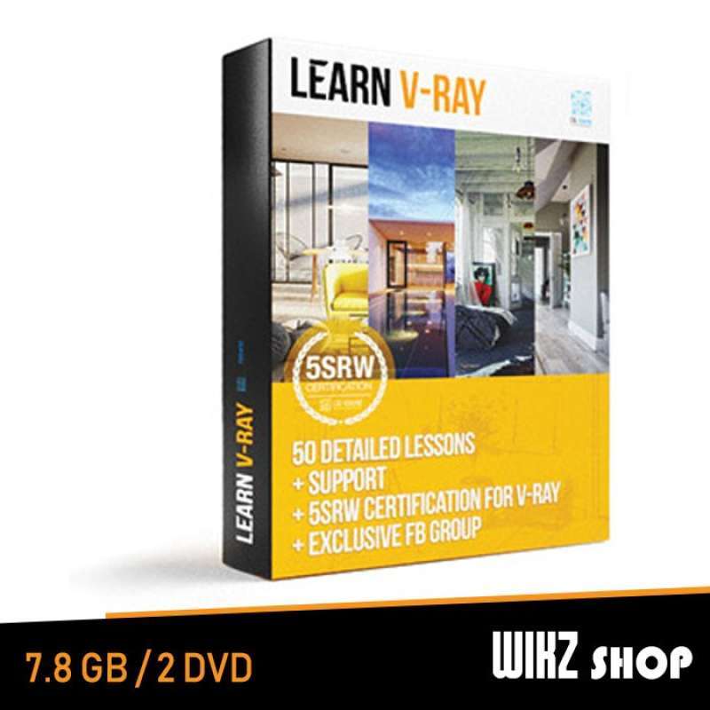 Jual Learnvray Â 5 step Render Workflow 5srw For 3dsmax Flashdisk