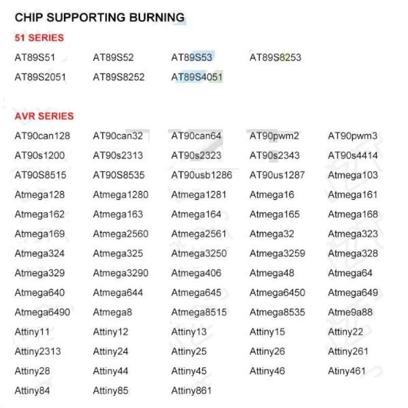 Jual Usb Isp Programmer Untuk Atmel Avr Atmega Attiny Development