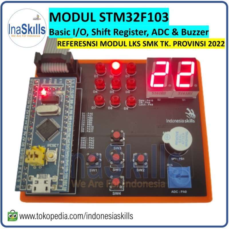 Promo Modul Stm32F103 Basic I O Adc Register Diskon 23 Di Seller