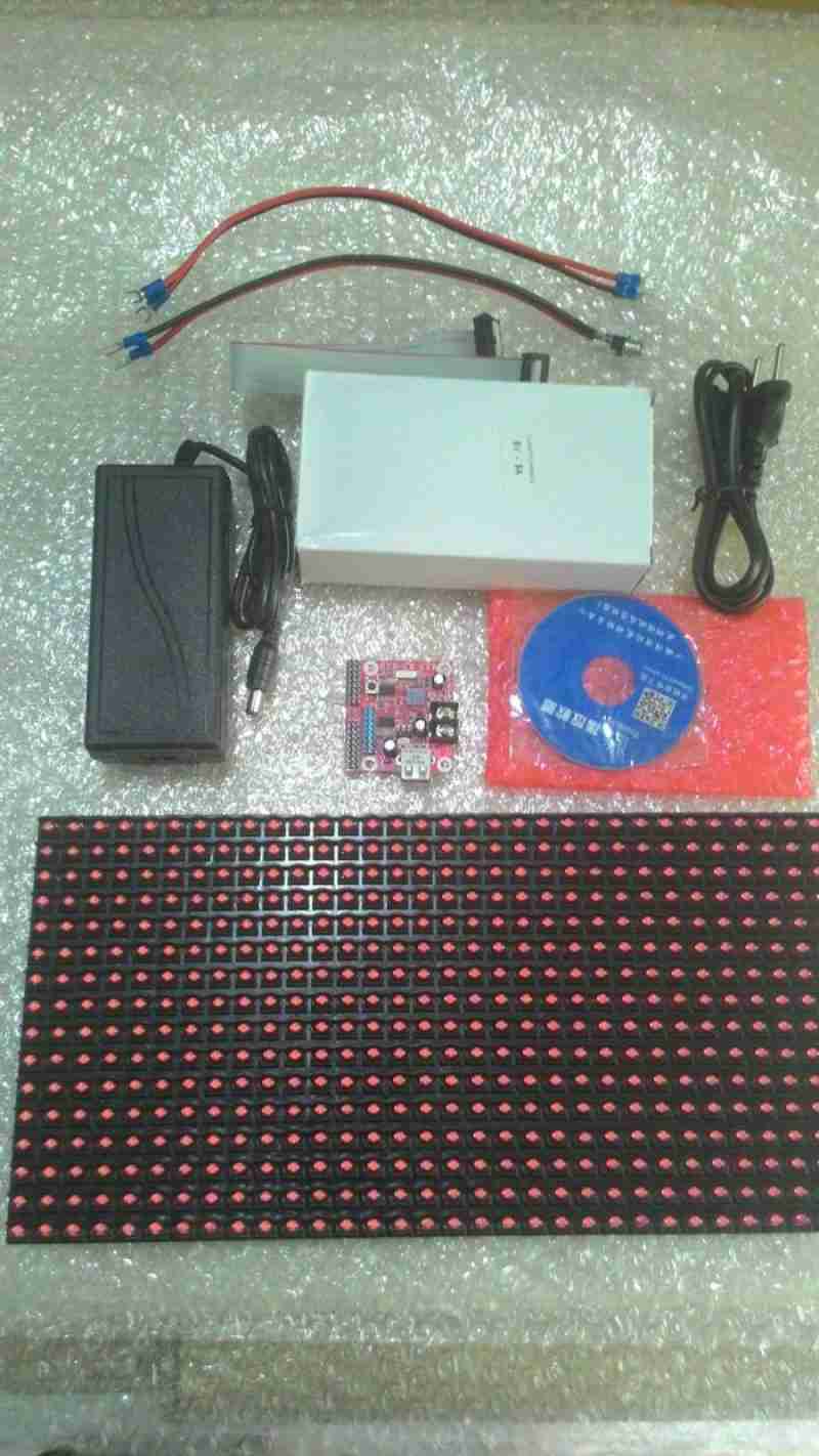 Jual Tulisan Berjalan Led Running Text Paket Murah Buat Belajar Sendiri