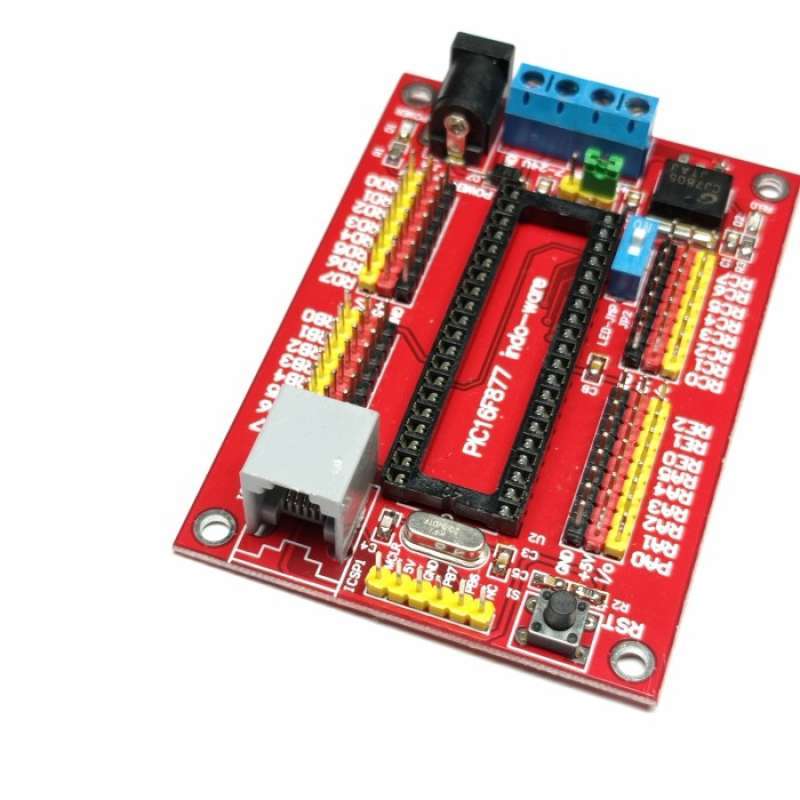 Jual Minimum Sistem Pic 16f877 A Pic16f877a Tanpa Chip Microchip Di