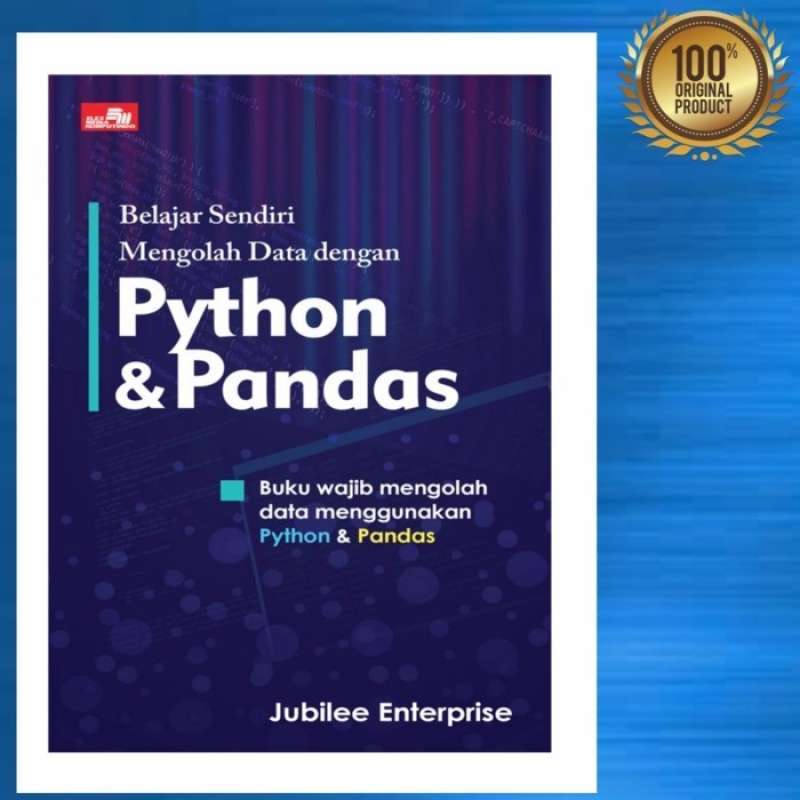 Promo Buku Belajar Sendiri Mengolah Data Dengan Python Dan Pandas