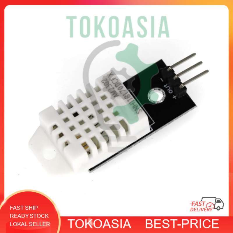 Jual Dht22 Single Bus Digital Temperature And Humidity Sensor Am2302