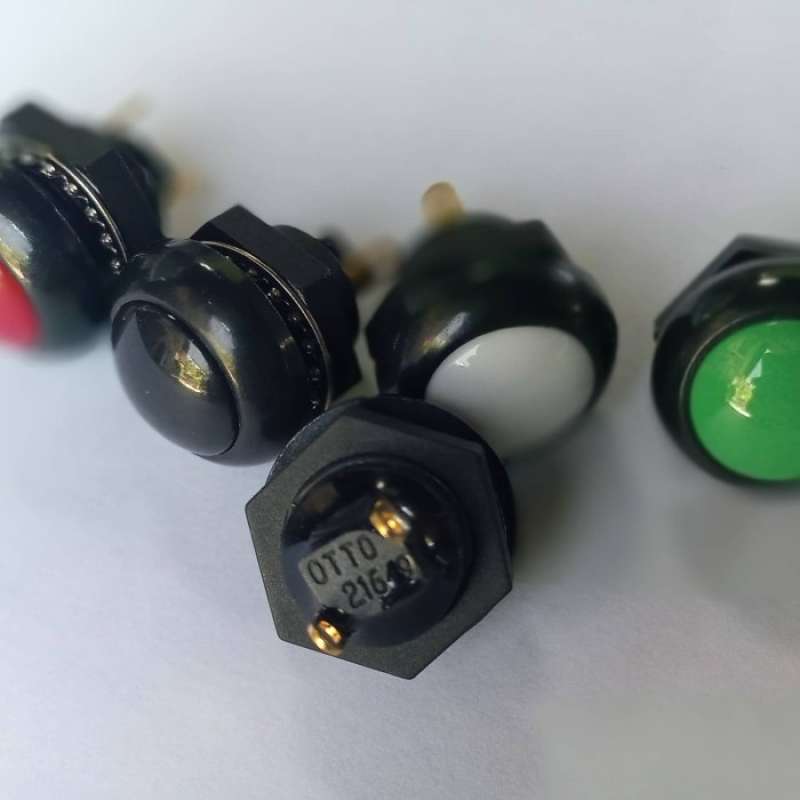 Jual Tombol Otto P9 Push Button Biru Di Seller Yama Cengkareng