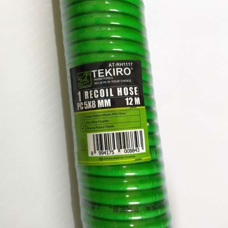 Jual SELANG RECOIL TEKIRO M M M TEKIRO RECOIL HOSE SELANG SPIRAL KOMPRESSOR M Di Seller
