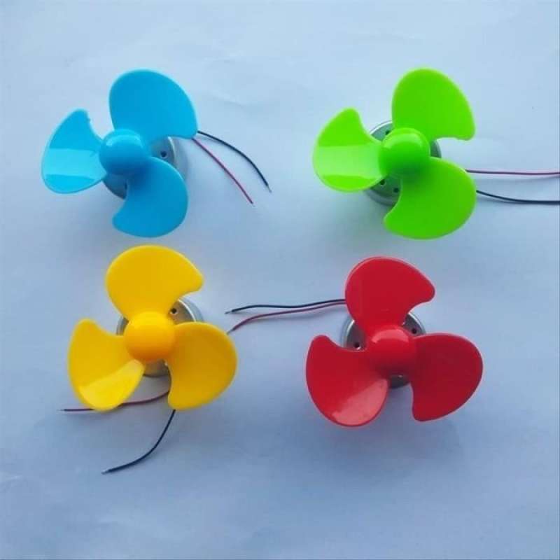 Jual Mini Fan Motor Dc 3 6v Pemadam Api Simulasi Robot Arduino Uno